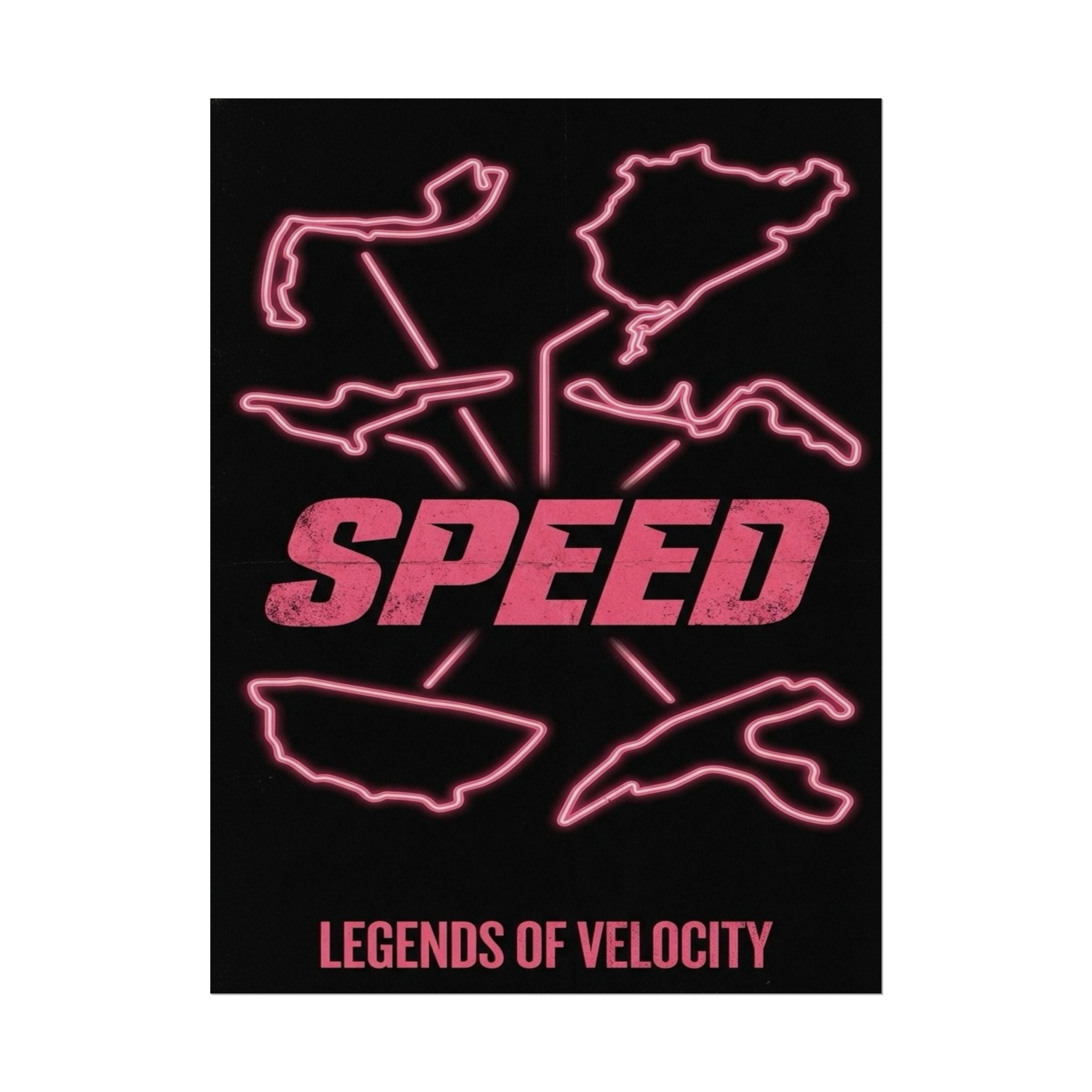 Rolled Poster- Legends of velocity – effortpending